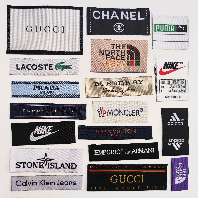 Original Brand Sewing Clothing Label Clothing Tag Brand Logo Packaging ...