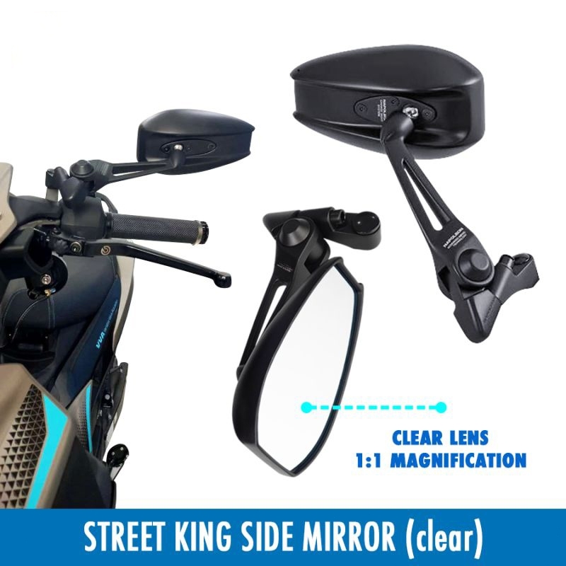 Motorcycle Street King Side Mirror V1-V3 Street King Kawasaki Full ...