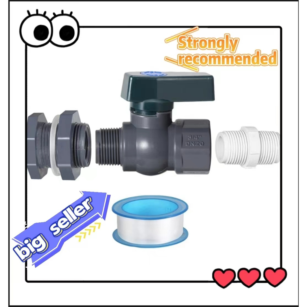 Tank Pool Bucket Connection Adapter Plastics Connector Rain Barrel ...