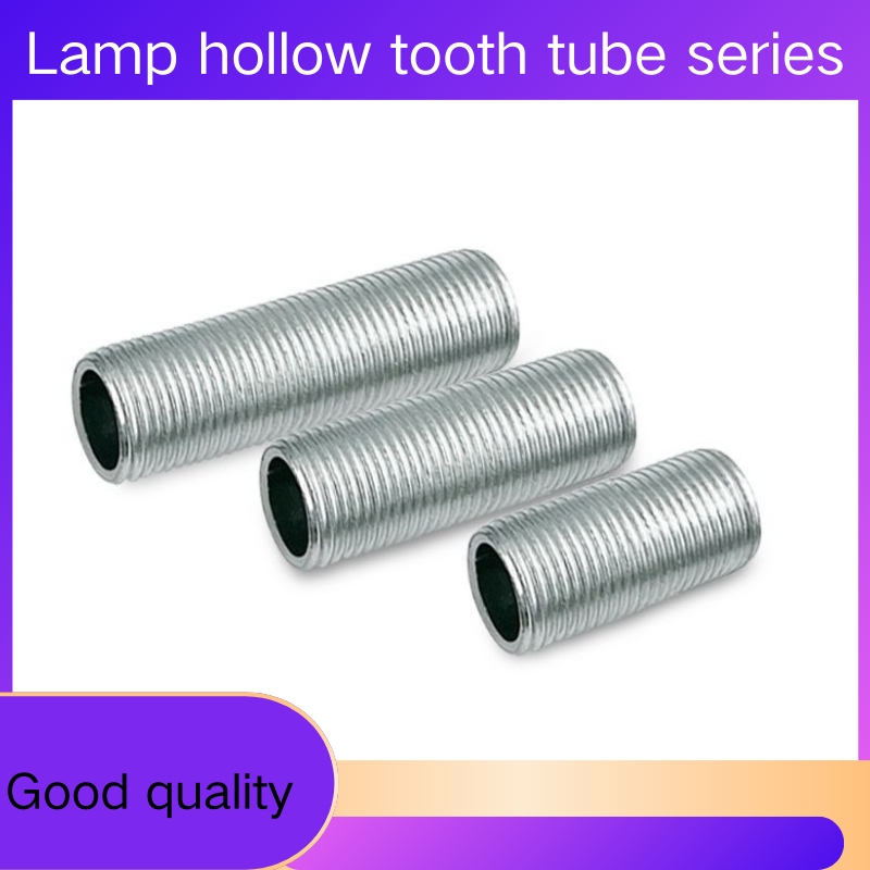 🔥Lamp Tube Fine Threading M12 Hollow Thread Tube Crafts Connection ...