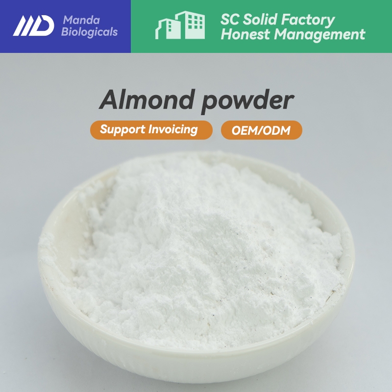 Pure natural almond powder/Rosaceae/Prunus armeniaca L. 99% raw powder ...