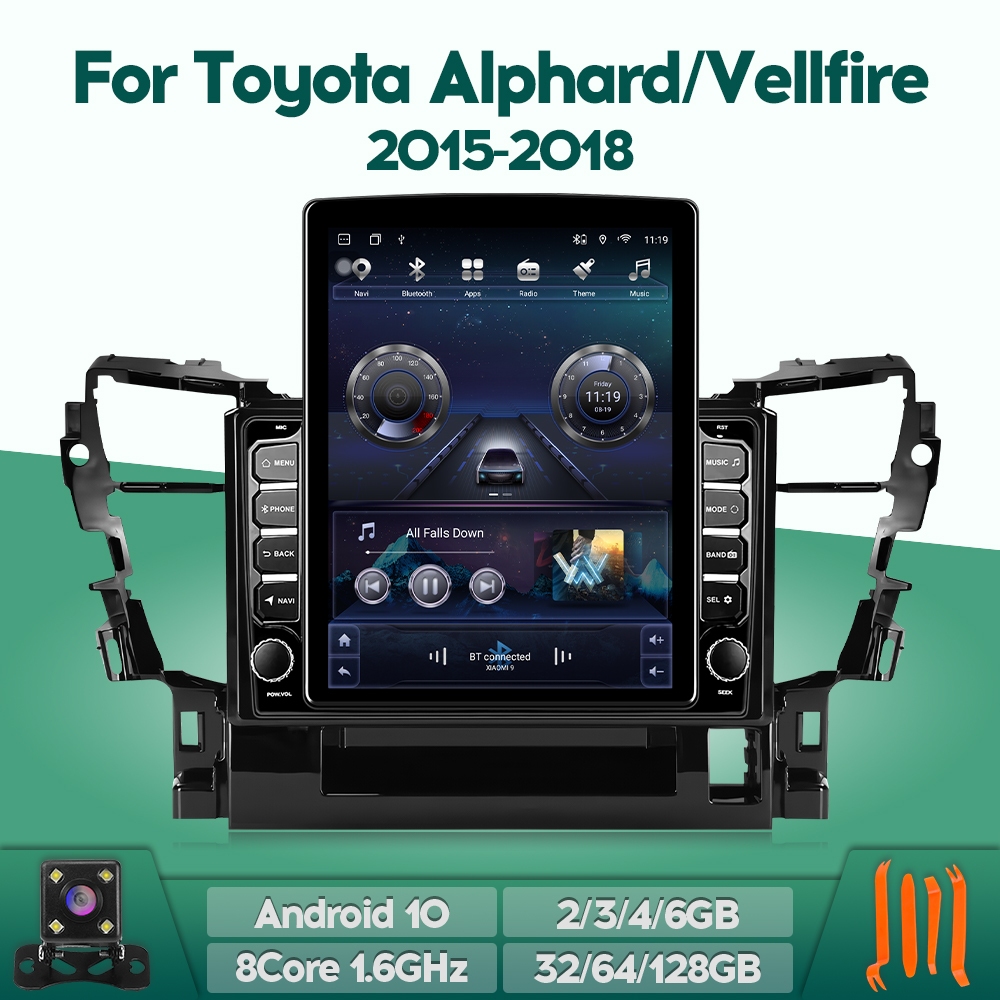 WeBetter TopNavi Android 8Core IPS 9.7inch Vertical Screen Car Radio ...