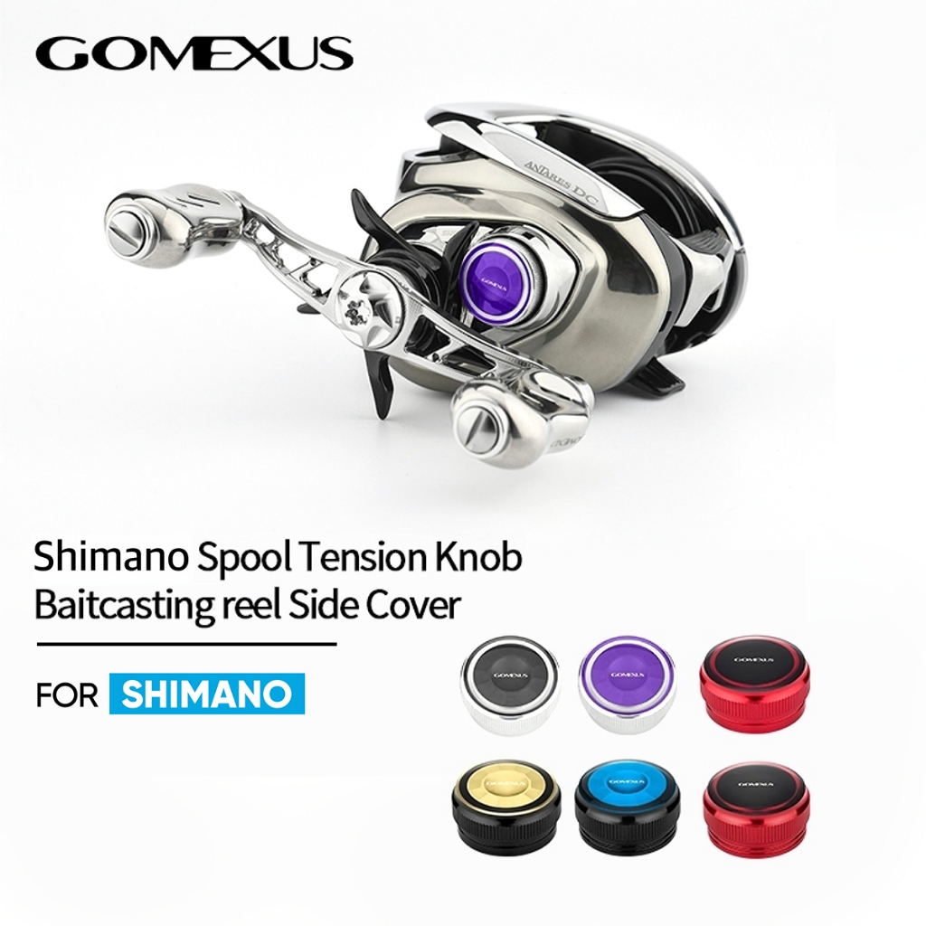 Gomexus Spool Tension knob Cap For Shimano SLX Antares Exsence Curado ...