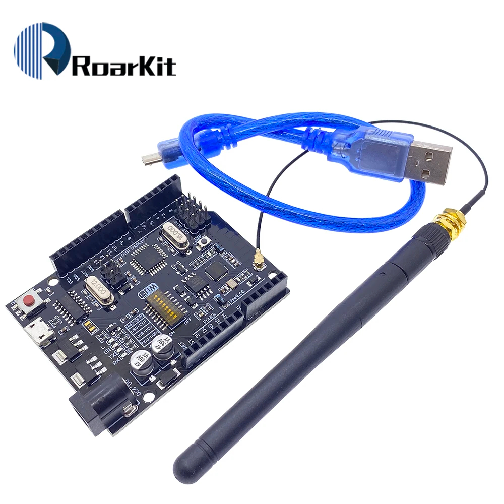 Uno R3 Wifi Atmega328pesp8266 32mb Memory Usb Ttl Ch340g For Arduino Uno Nodemcu Wemos