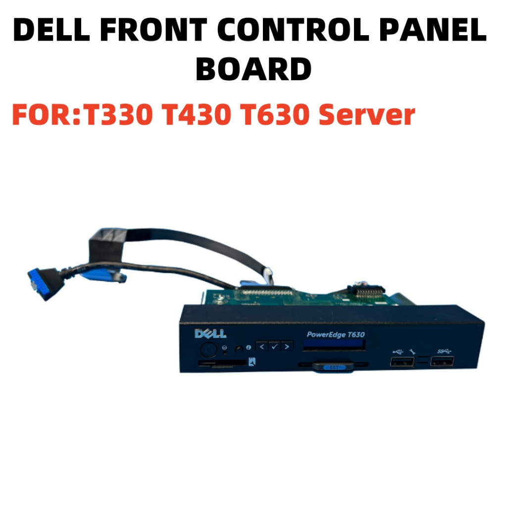 Dell PowerEdge Tower Server T340 T430 T630 LCD Control Panel Assembly ...