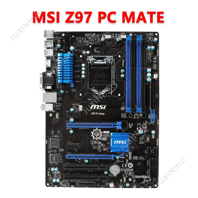 ⚡️ MSI Z97 PC MATE Desktop Motherboard Z97 GAMING3 DDR3 LGA 1150 32GB ...