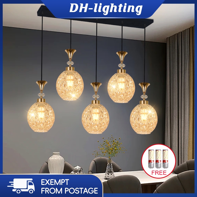 New dining table pendant lights minimalist restaurant bar table lights ...