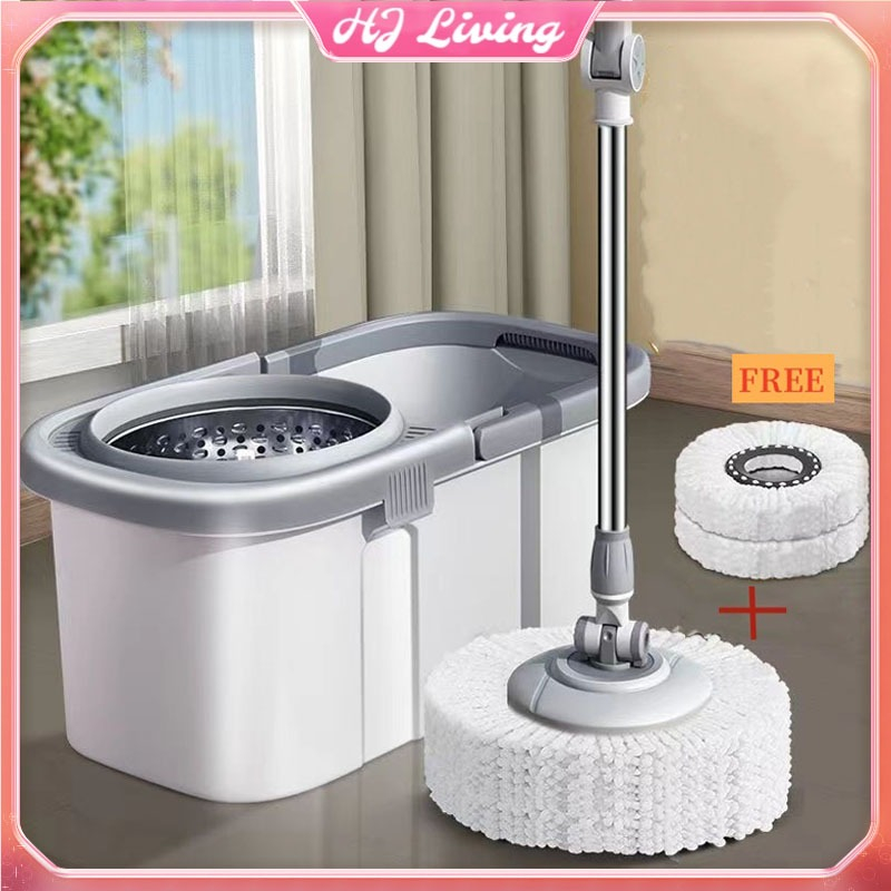 Automatic Bucket Mop With Spin Household Cleaning Brush Mop Brooms ...