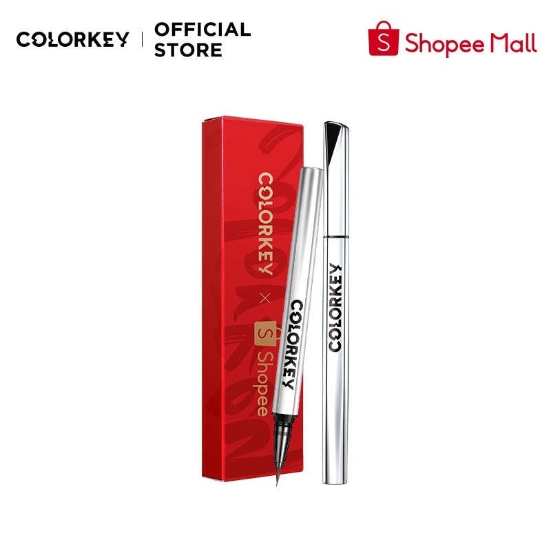 Colorkey X Shopee Co-Branded Eyeliner Set Slim Liquid Eyeliner Pencil ...