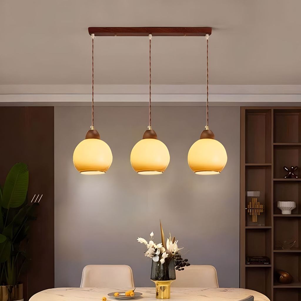 French Cream Style Dining Room Bar Chandelier Simple Modern Study Three ...