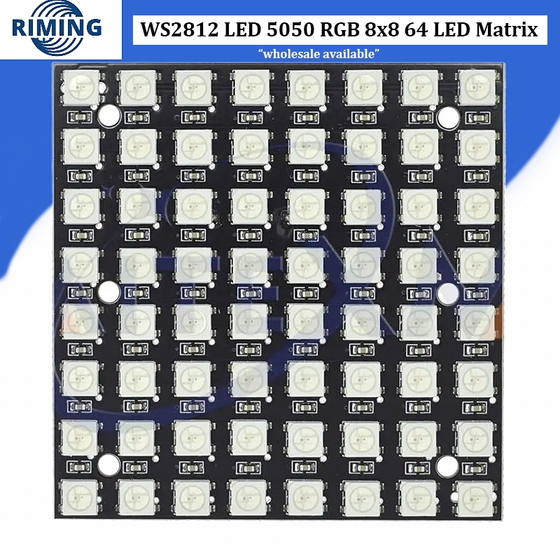 WS2812 LED 5050 RGB 8x8 64 LED Matrix for Arduino | Shopee Malaysia