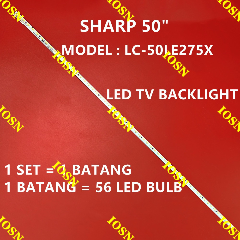SHARP NEW SET LED BACKLIGHT LC-50LE275X, LC50LE275X | Shopee Malaysia