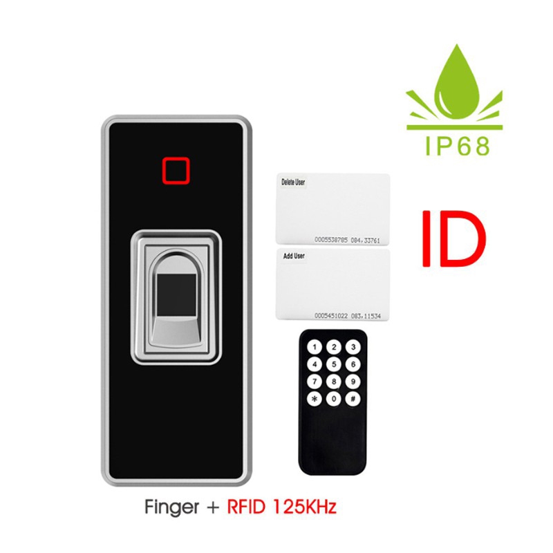 Waterproof IP68 Metal RFID Fingerprint Access Control System RFID ...