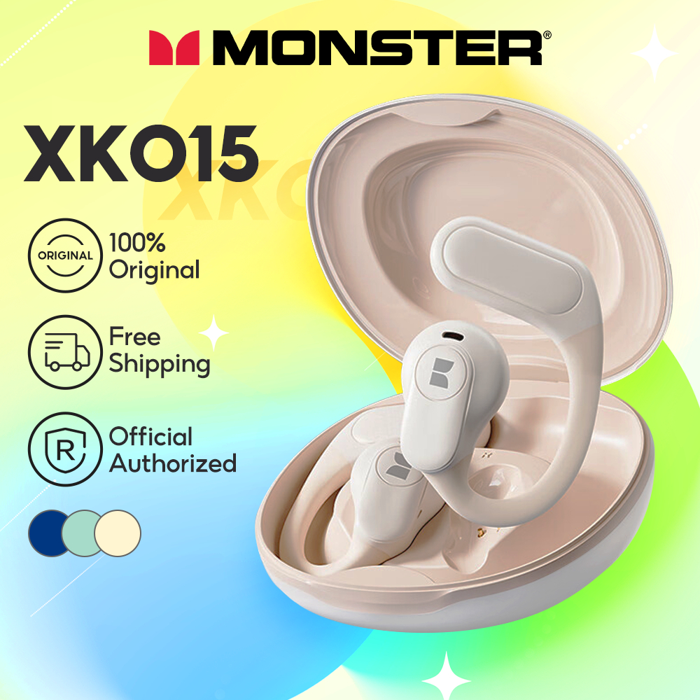 Monster XKO15 Bluetooth Earphone OWS HIFI Sound Quality HD Voice Call ...