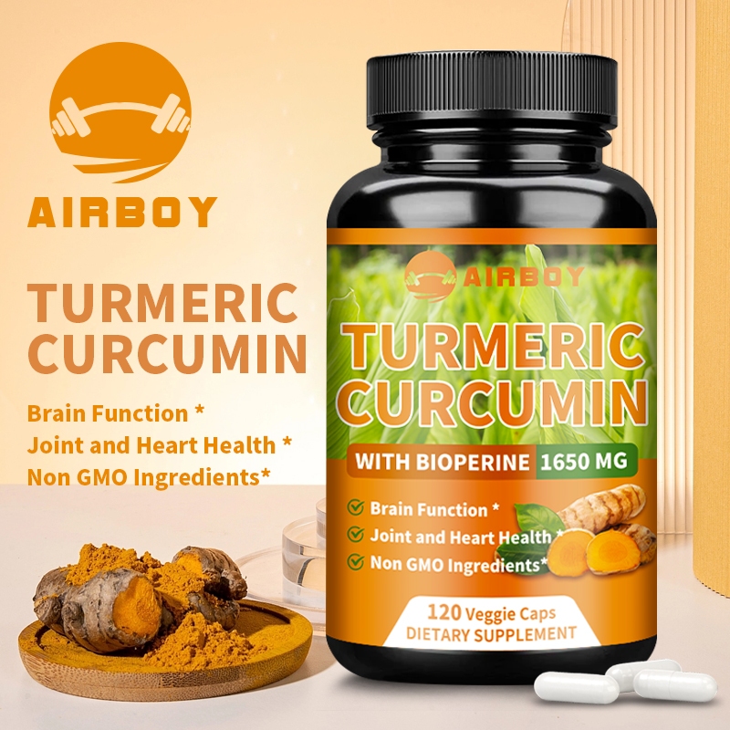 TURMERIC CURCUMIN - 1650 mg Per Serving - Highly Bioavailable ...