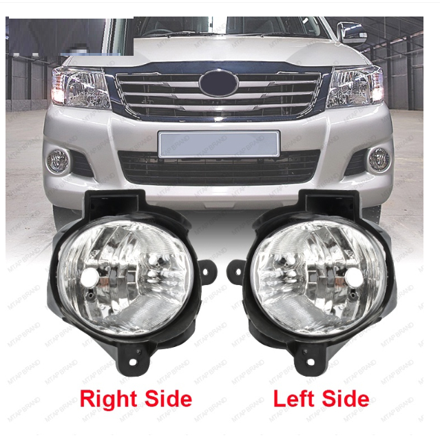 Car front bumper fog light For TOYOTA HILUX VIGO CHAMP KUN26 2011 2012 2013 Car bumper fog lamp ...