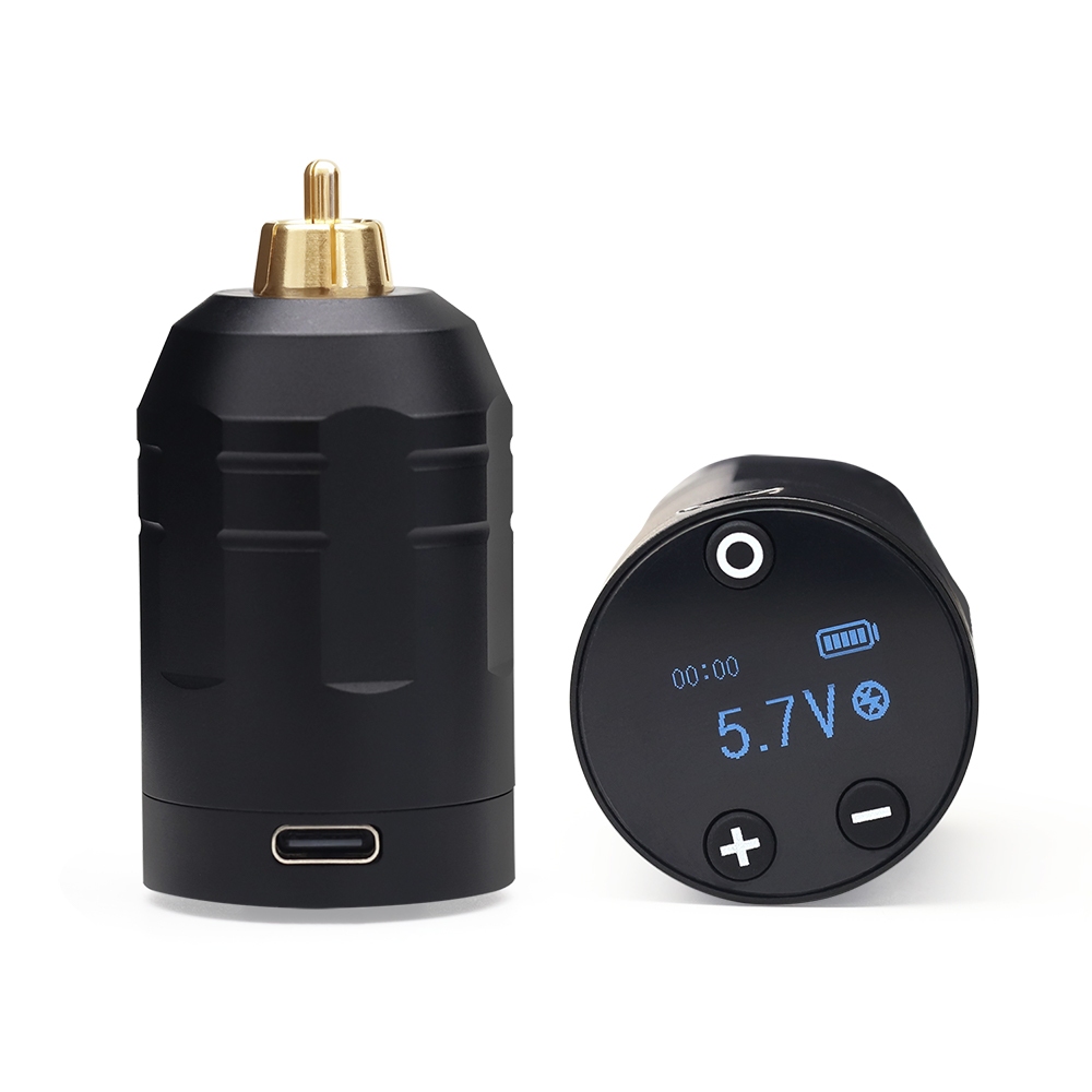 Mini Tattoo Power Supply Wireless Tattoo Battery Portable Digital LED ...
