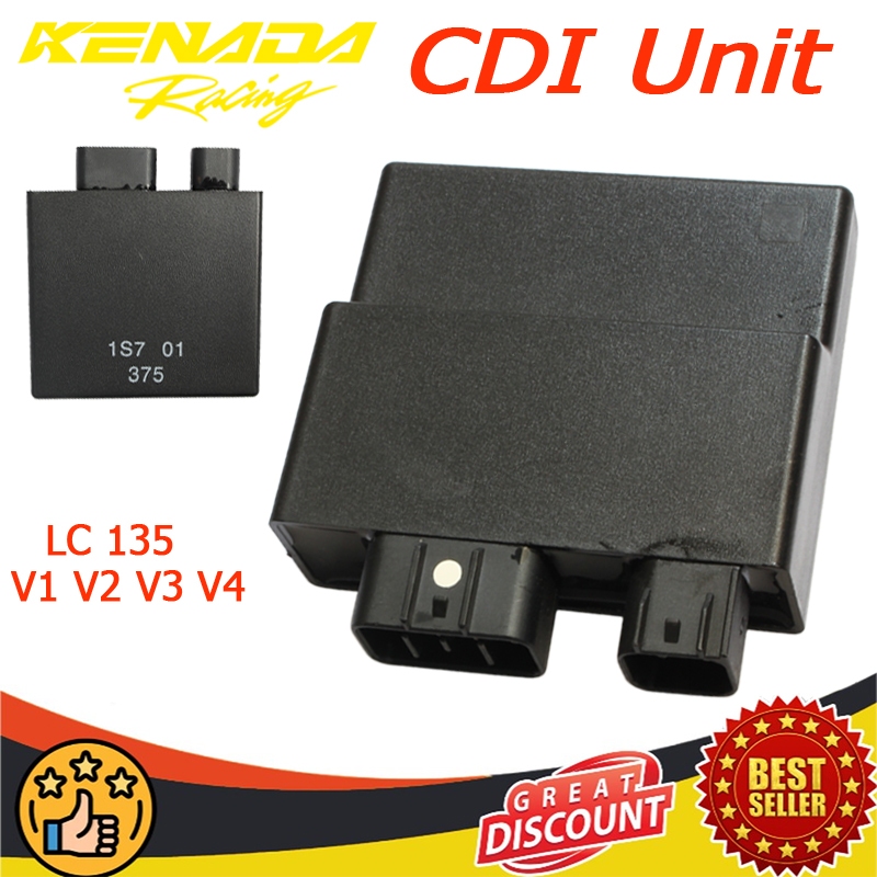 RACING LC135 CDI Unit Racing ADJUSTABLE 4 mapping LC 135 V1 V2 V3 V4 V5 ...