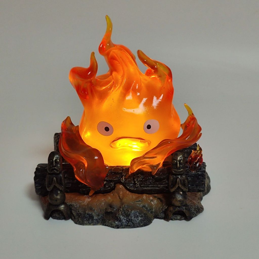 12cm Howl's Moving Castle Hauru no ugoku shiro Calcifer Studio action ...