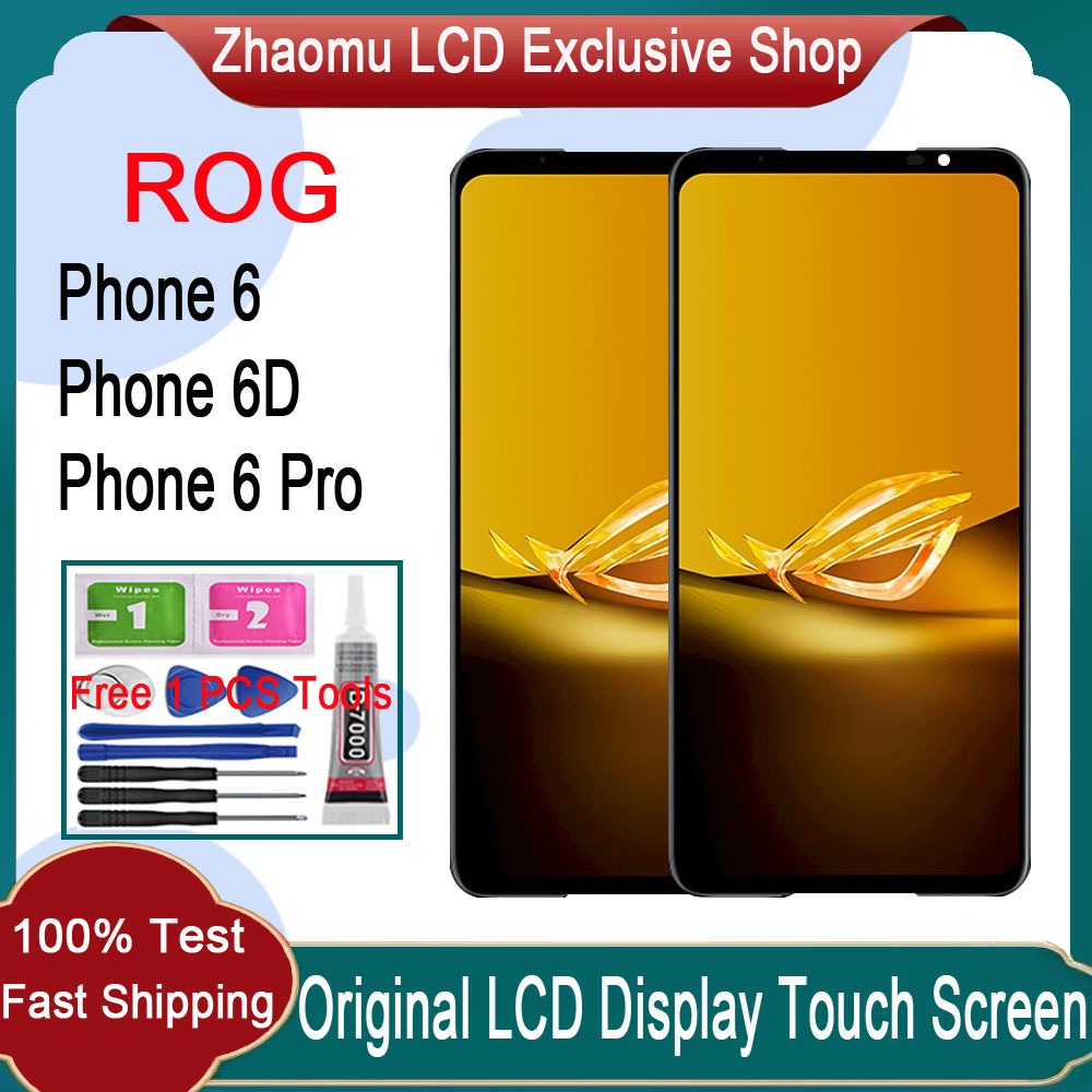 Original AMOLED ROG Phone 6 6D 6 Pro LCD Display Touch Screen ...