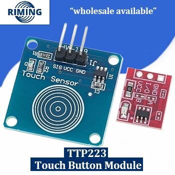 TTP223 Touch Key Switch Module Touching Button Self-Locking/No-Locking Capacitive Switches ...