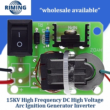 15KV High Frequency DC High Voltage Arc Ignition Generator Inverter Boost Step-Up 18650 DIY Kit ...