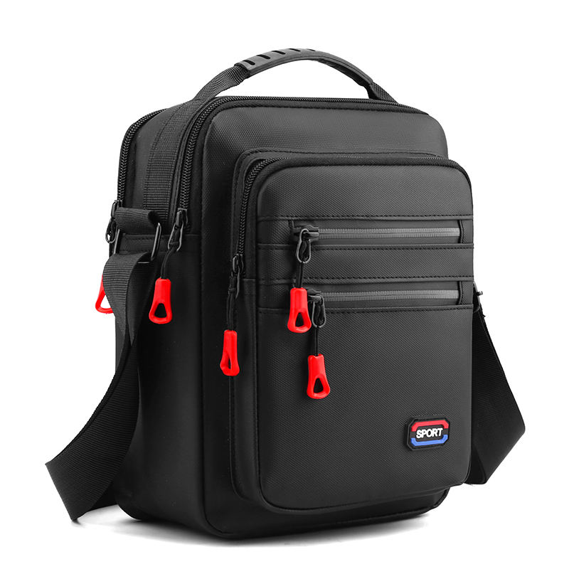 Waterproof Sling Bag for Men Multi Pockets Large Capacity Shoulder Bag ...