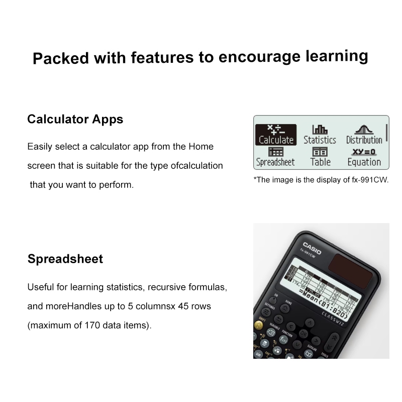 Trendy New Casio fx-991CW Scientific Calculators | Shopee Malaysia