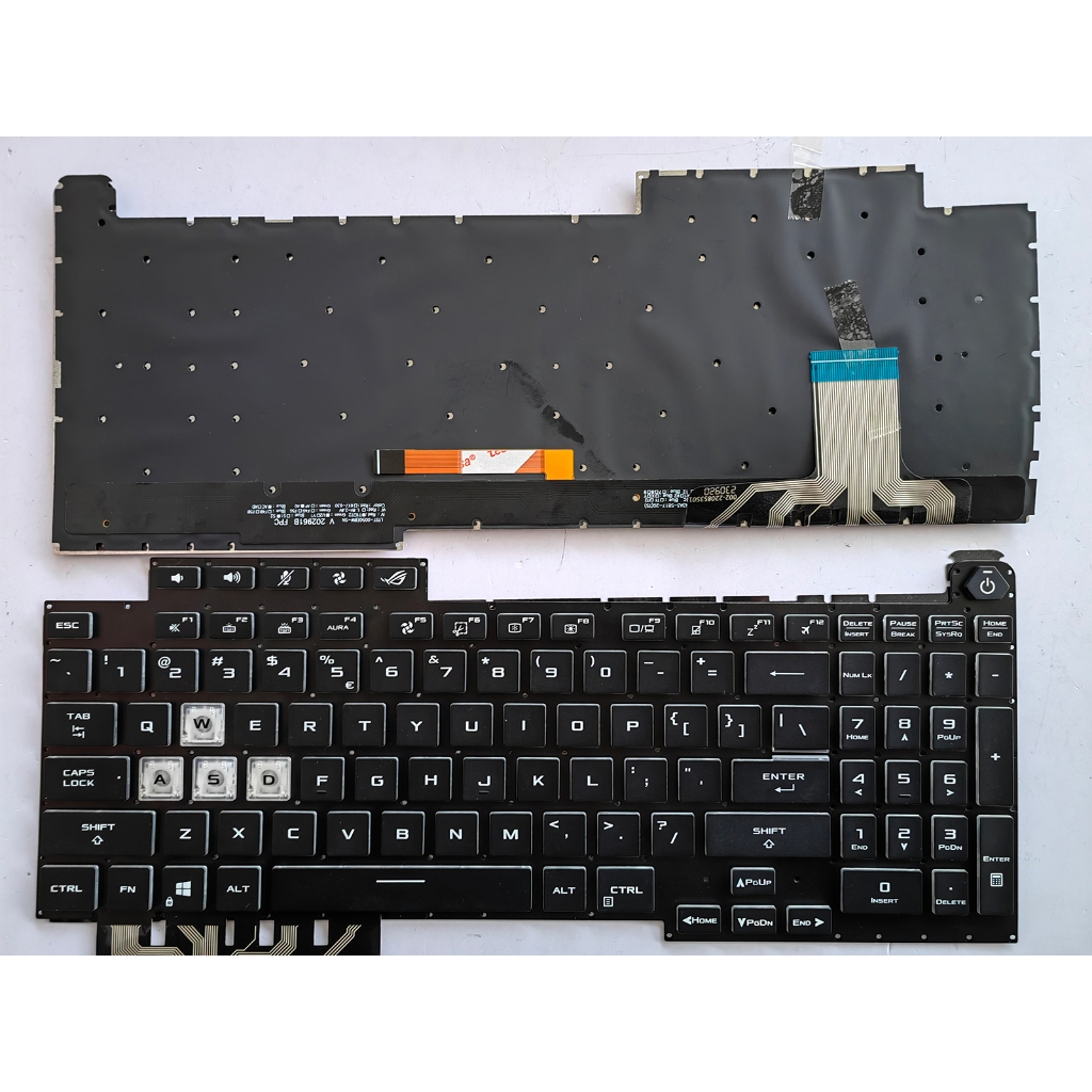 For Asus ROG Strix G17 G713Q G713QE G713QM G713QR G713QY Keyboard US ...