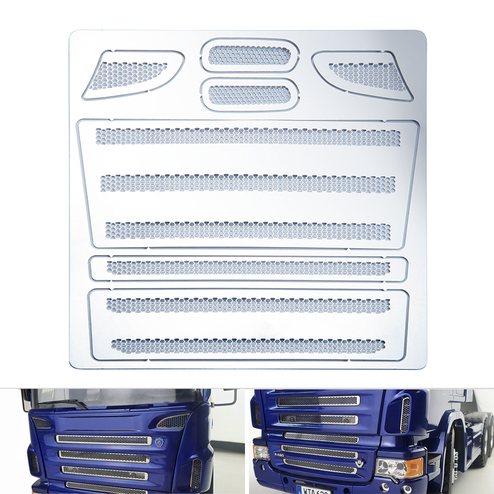 Metal Grille Mesh Front Face Intake Grille Cover Decorative Sticker for ...