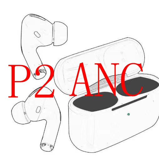 ANC [Free Gift] PRO2 Bluetooth earphones TWS with microphone, subwoofer ...