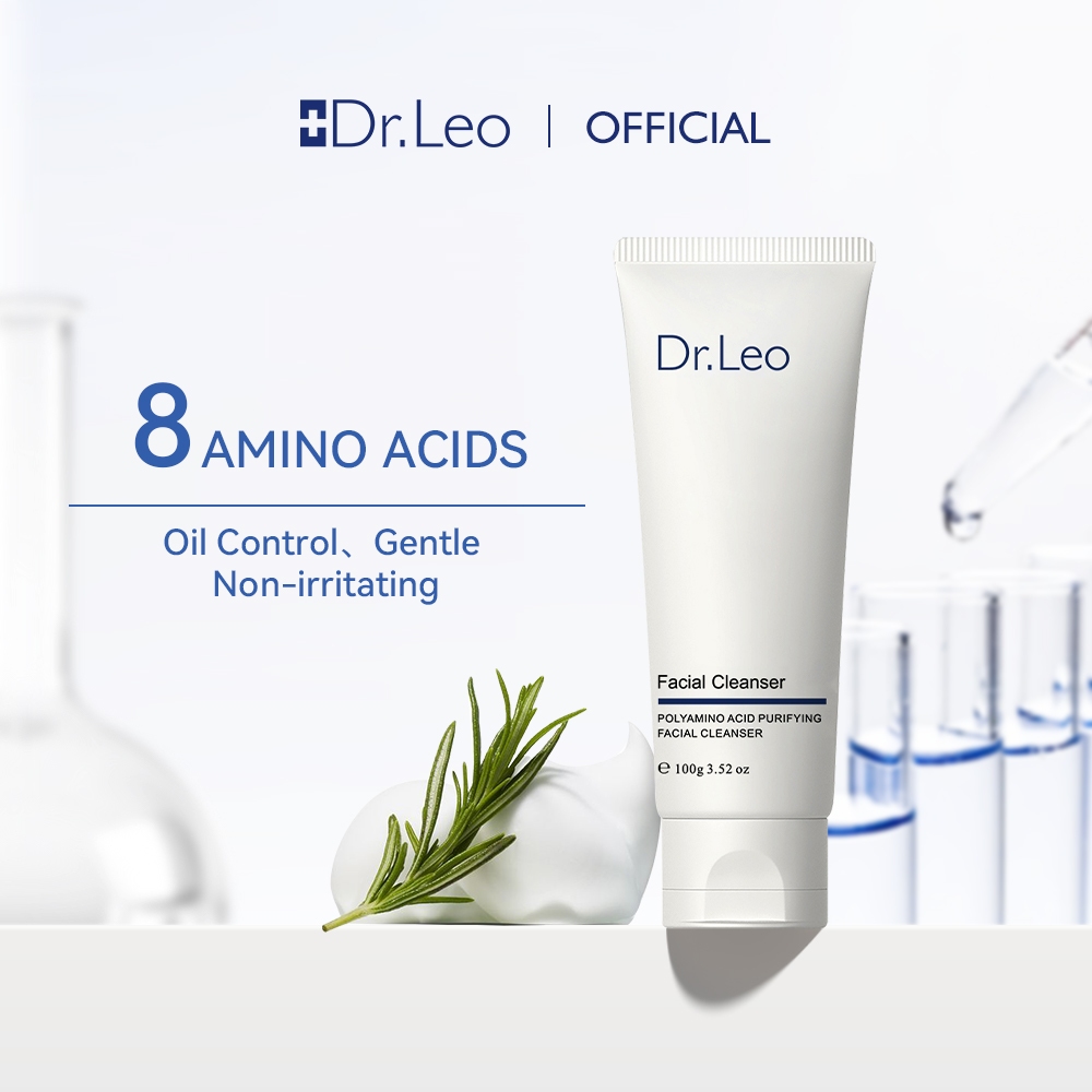 Dr.Leo Glucoside Polyamines Acid Purifying Facial Cleanser Oil-control ...