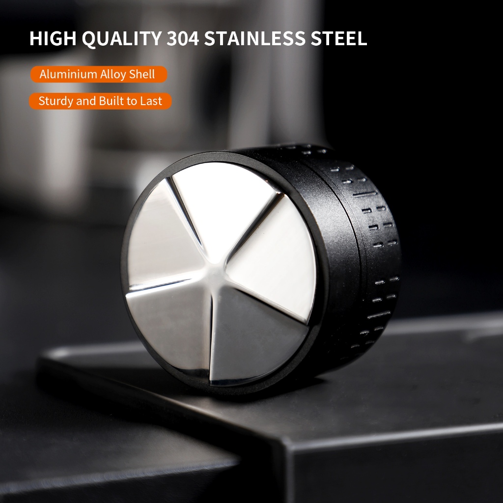 Bincoo Self-Gravity Powder Spreader Five Pulps Set Stainless Steel (51/58mm) | Shopee Malaysia