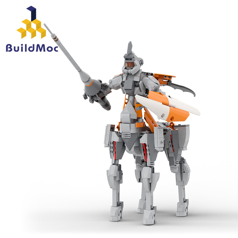 BuildMOC lego Ideas Technic Centaur Knight model DIY building blocks ...