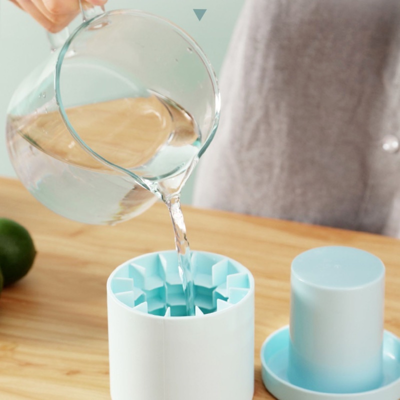 Silicone ice box ice grinder home DIY ice cylinder ice box Refrigerator ...