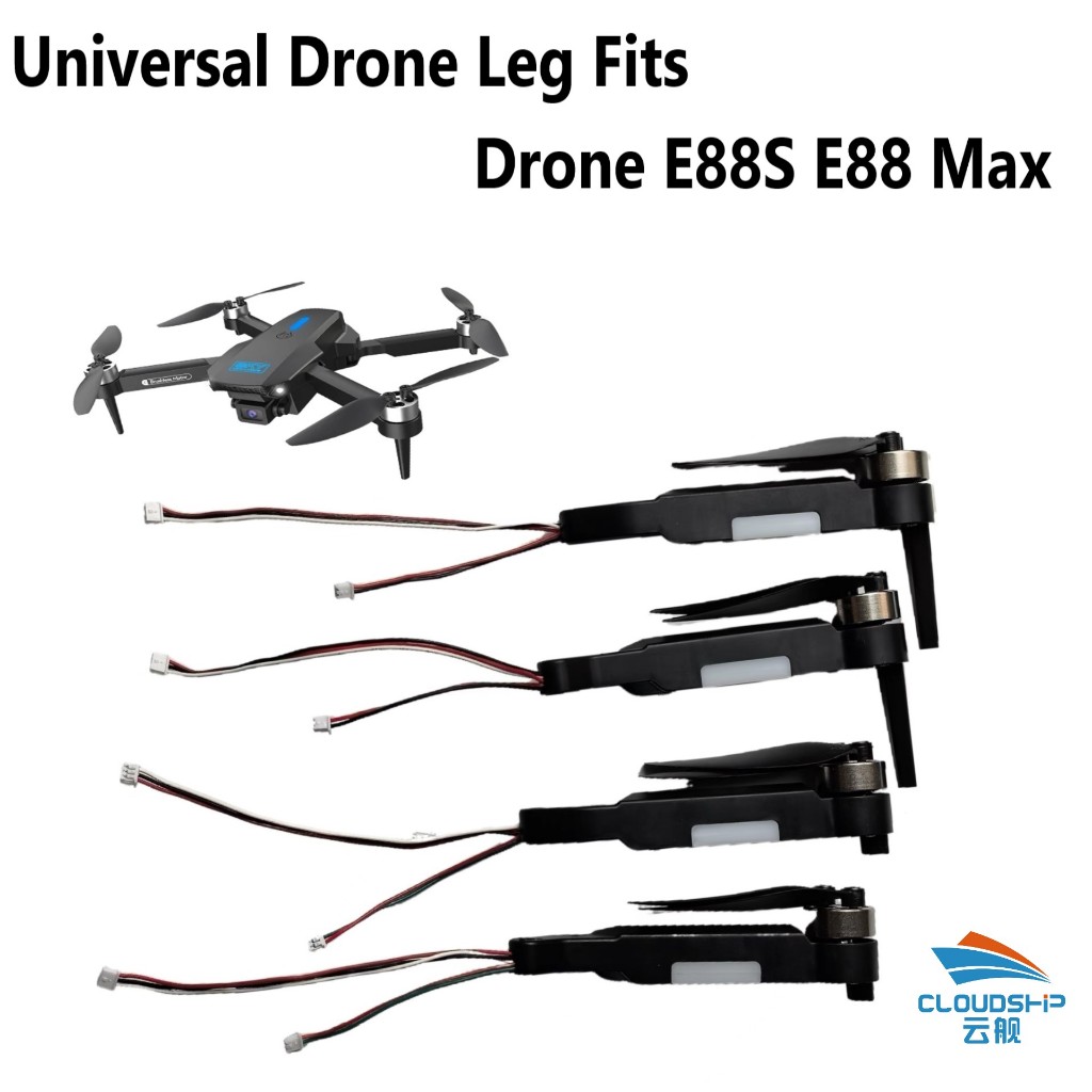 E88S and E88 Max EVO mini Drone Spare Parts Legs with Brushless Motor ...