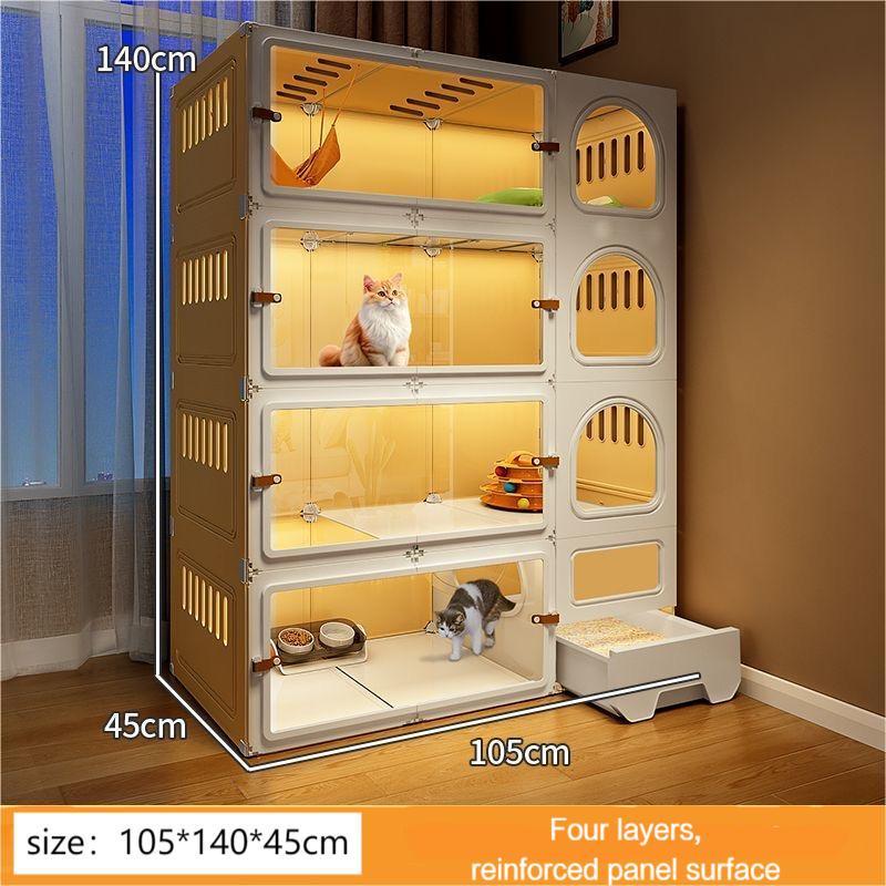High Quality Multi Cat house Cat Cage Transparent Indoor Large Cat ...