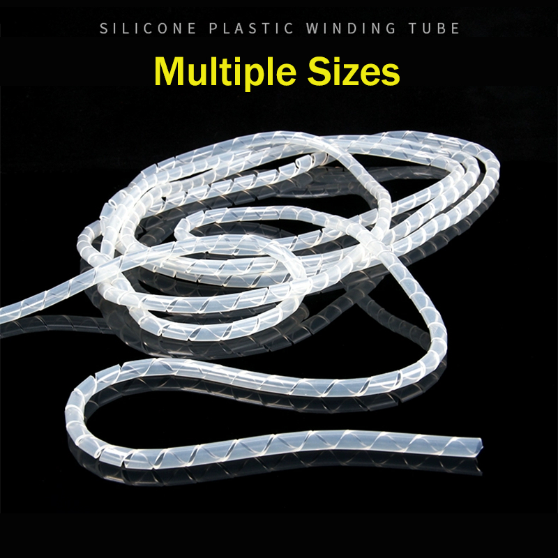 5M Cable Winding Tube Silicone Sleeve Fiber Optic Cable Sorting Bundle ...