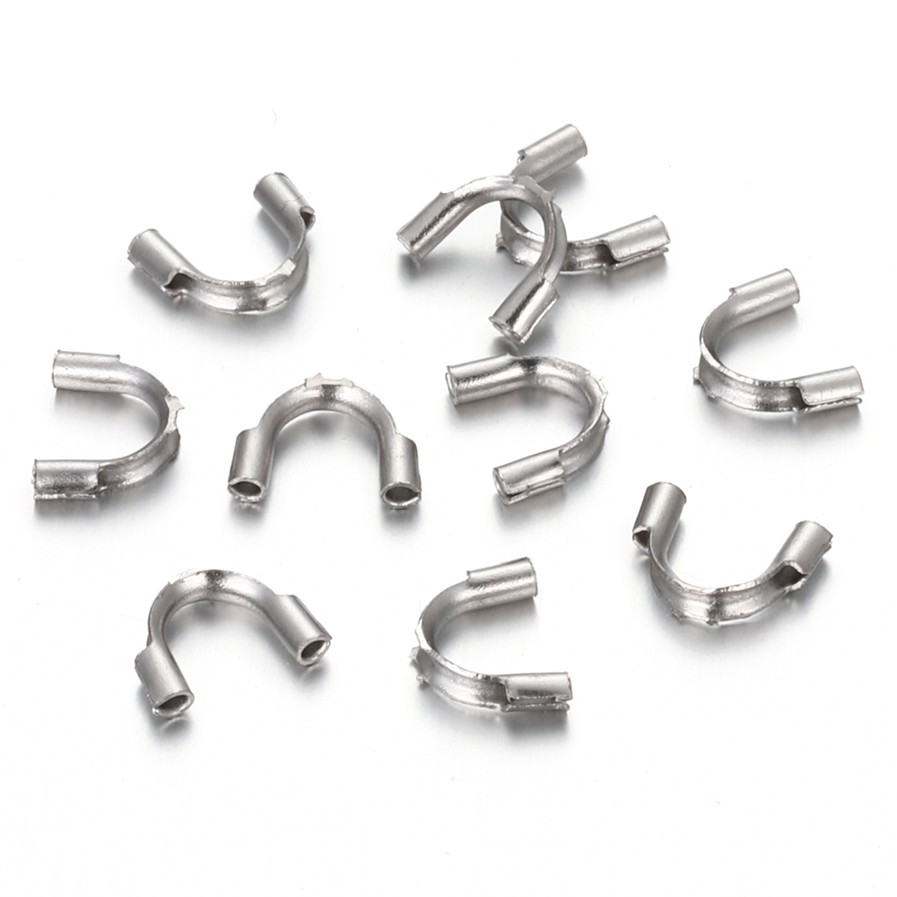 30pcs Stainless Steel U Shape Wire Protectors Wire Guard Guardian ...