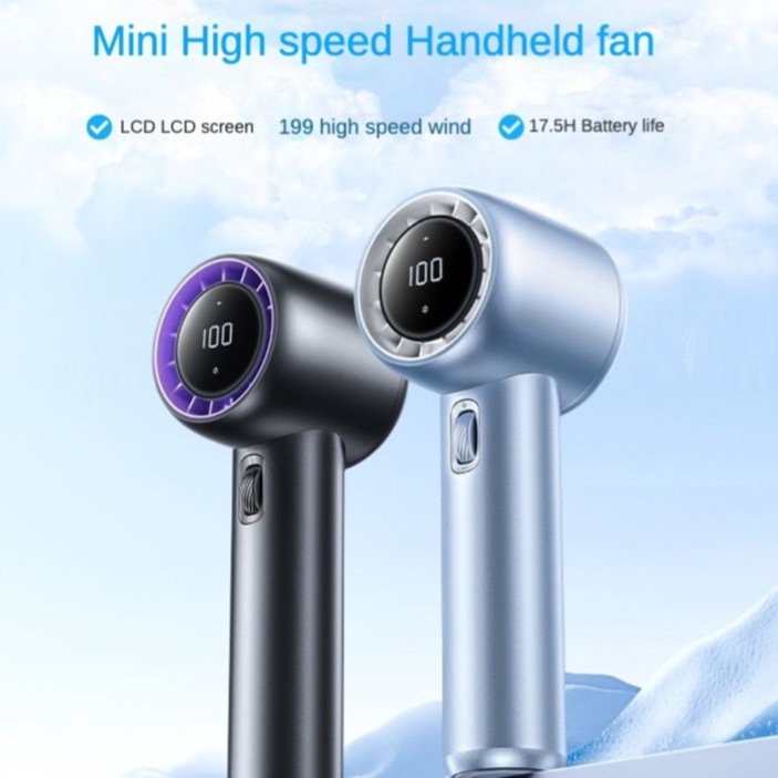 199 Wind Speeds High-speed Portable Handheld Turbofan Adjustable Mini ...