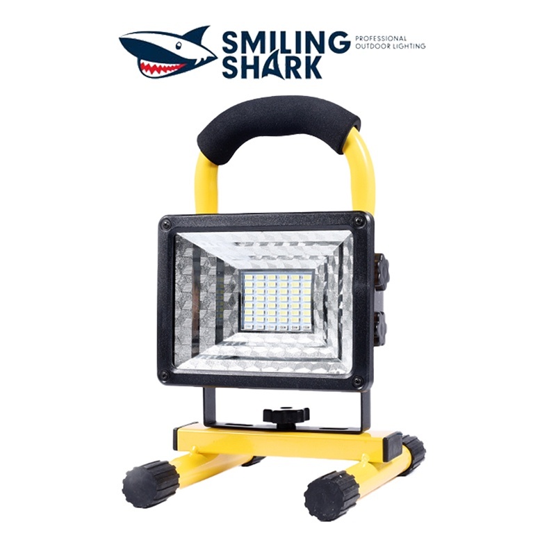 LED Rechargeable Flood Lights Work Light Emergency Stand Lamp Portable ...