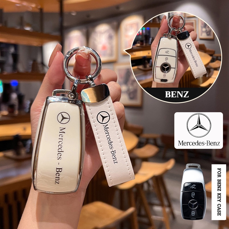 New Premium TPU Car Remote Key Case For Mercedes-Benz E/C/S/GLC/Class ...