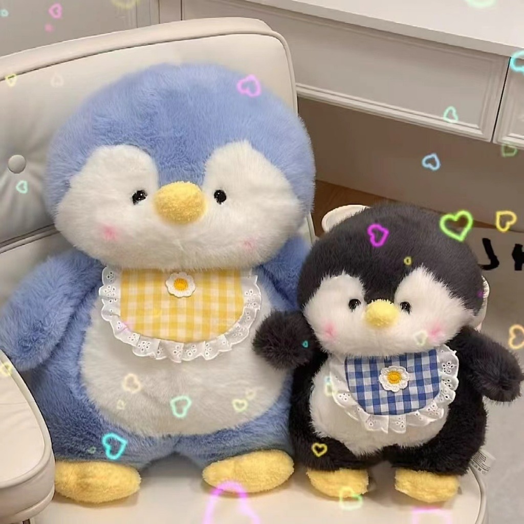 Cute and soft Penguin plushie baby plush toy doll kid sleeping birthday ...