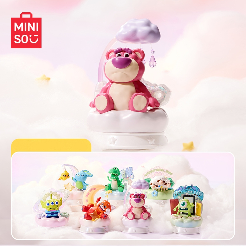 MINISO Disney Pixar on cloud Blind Boxes Toy Collection Gift Lotso Rex ...