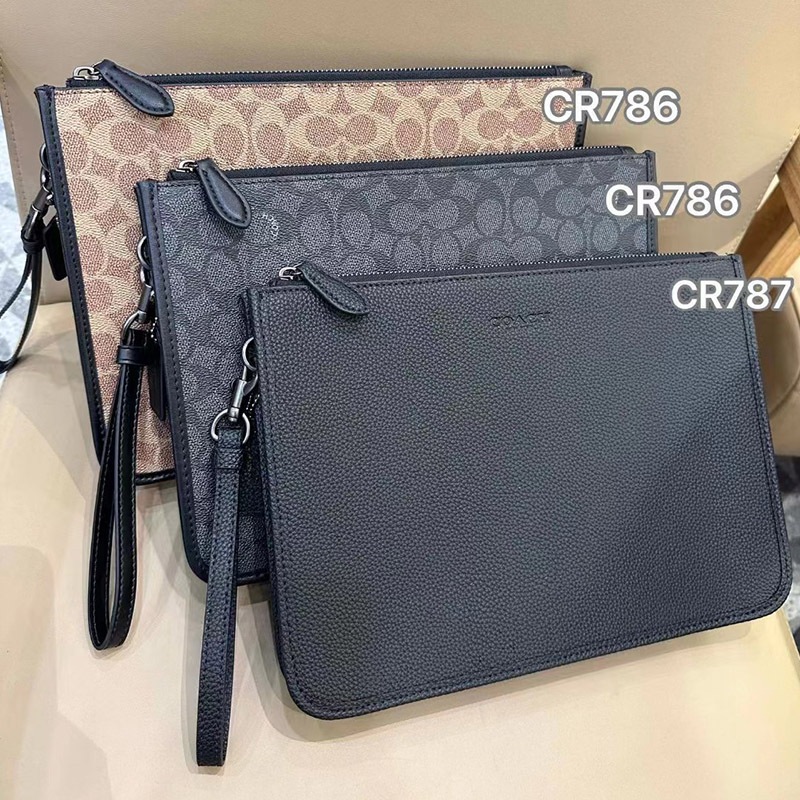 Coach Original Order CHARTER Clutch Men Wallet Large Capacity Envelope ...