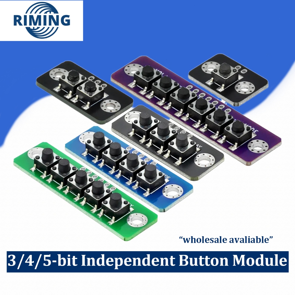 1 2 3 4 5 6 bit Independent Button Module MCU External Button Module ... 1 2 3 4 5 6 bit Independent Button Module MCU External Button Module ...