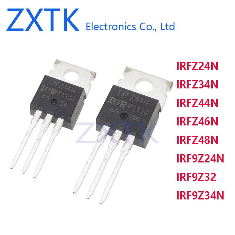 5Pcs Original Mosfet IRFZ24N IRFZ34N IRFZ44N IRFZ46N IRFZ48N IRF9Z24N IRF9Z32 IRF9Z34N TO-220 ...