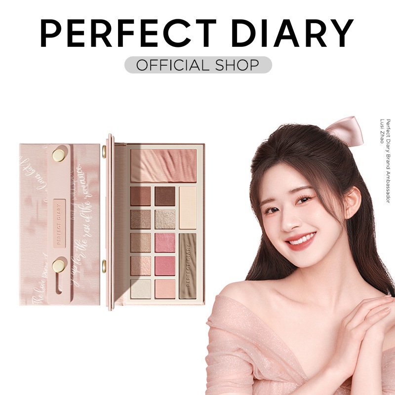 Perfect Diary Denim Series Eyeshadow Palette Contour Palette ...