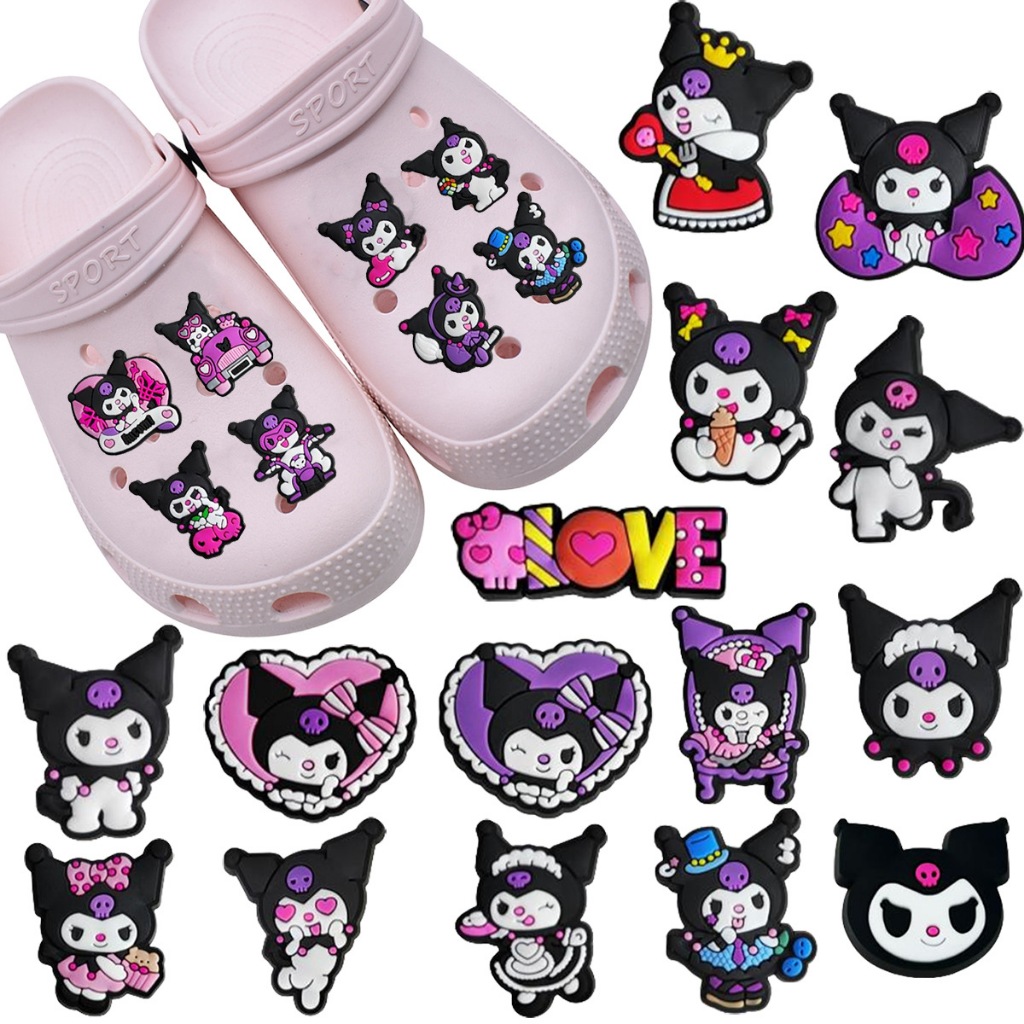 Slippers Sticker Accessories, Charm Cute Cartoon DIY Unique Shoe ...