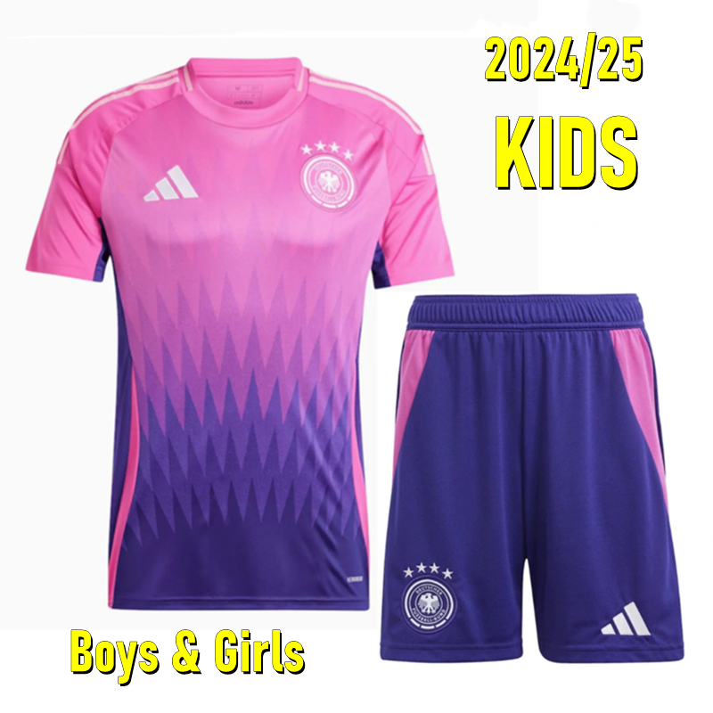 Kids Germany Soccer Set Away 2024 European Cup KROOS MUSIALA HAVERTZ ...